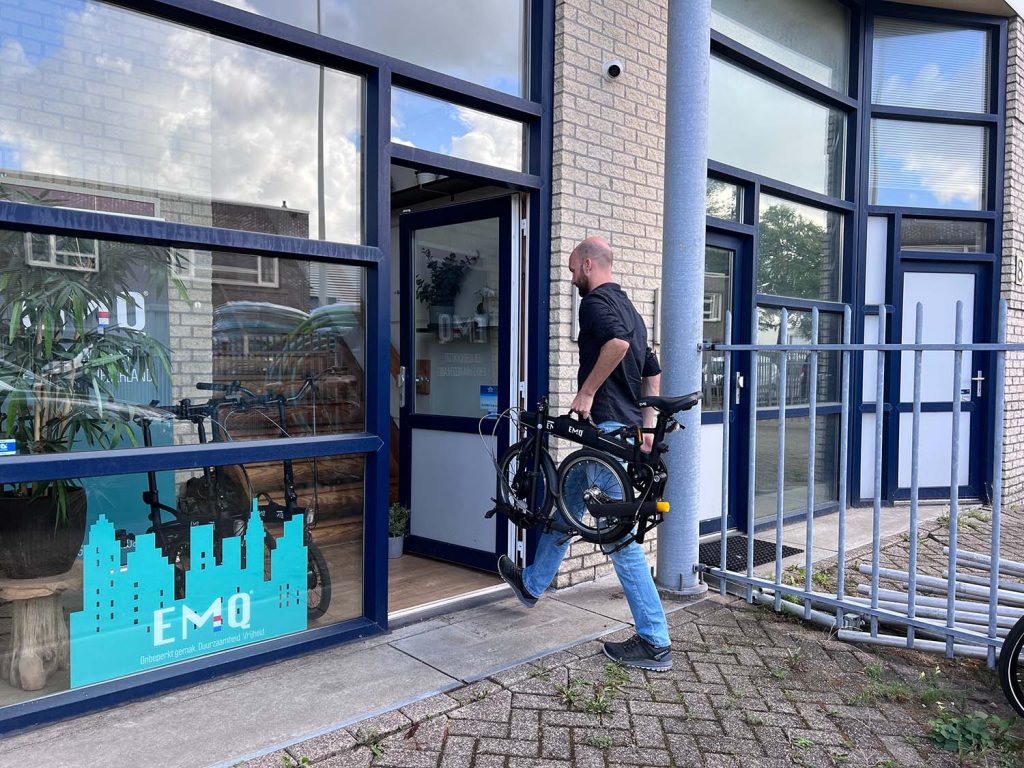 Een fiets via de zaak met het Nationaal Fietsplan | EMQ